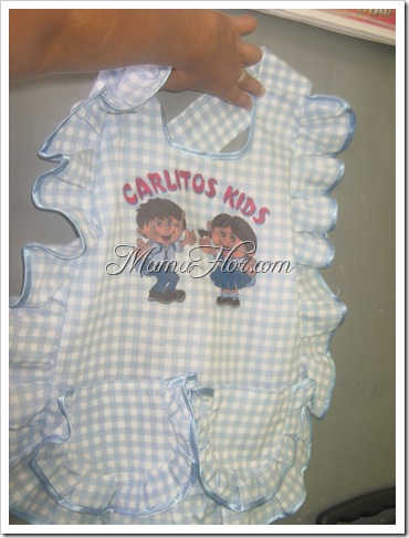 Escolares: Mandil para Niñas… - MamaFlor.com